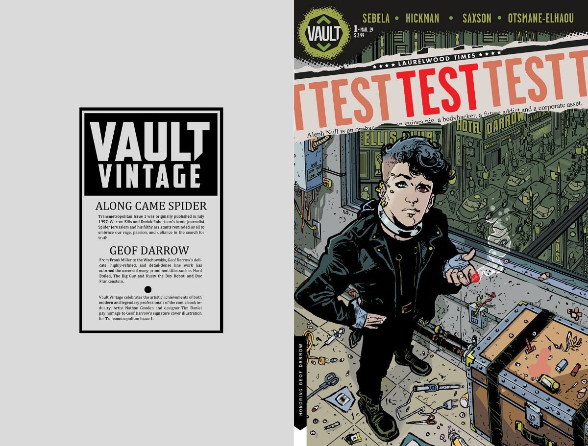 Vault Comics Announce Line of Vault Vintage Covers for Every New #1 in ...