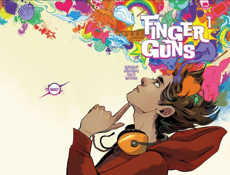 Vault Announces New Jen Hickman Wraparound Cover for Finger Guns #1
