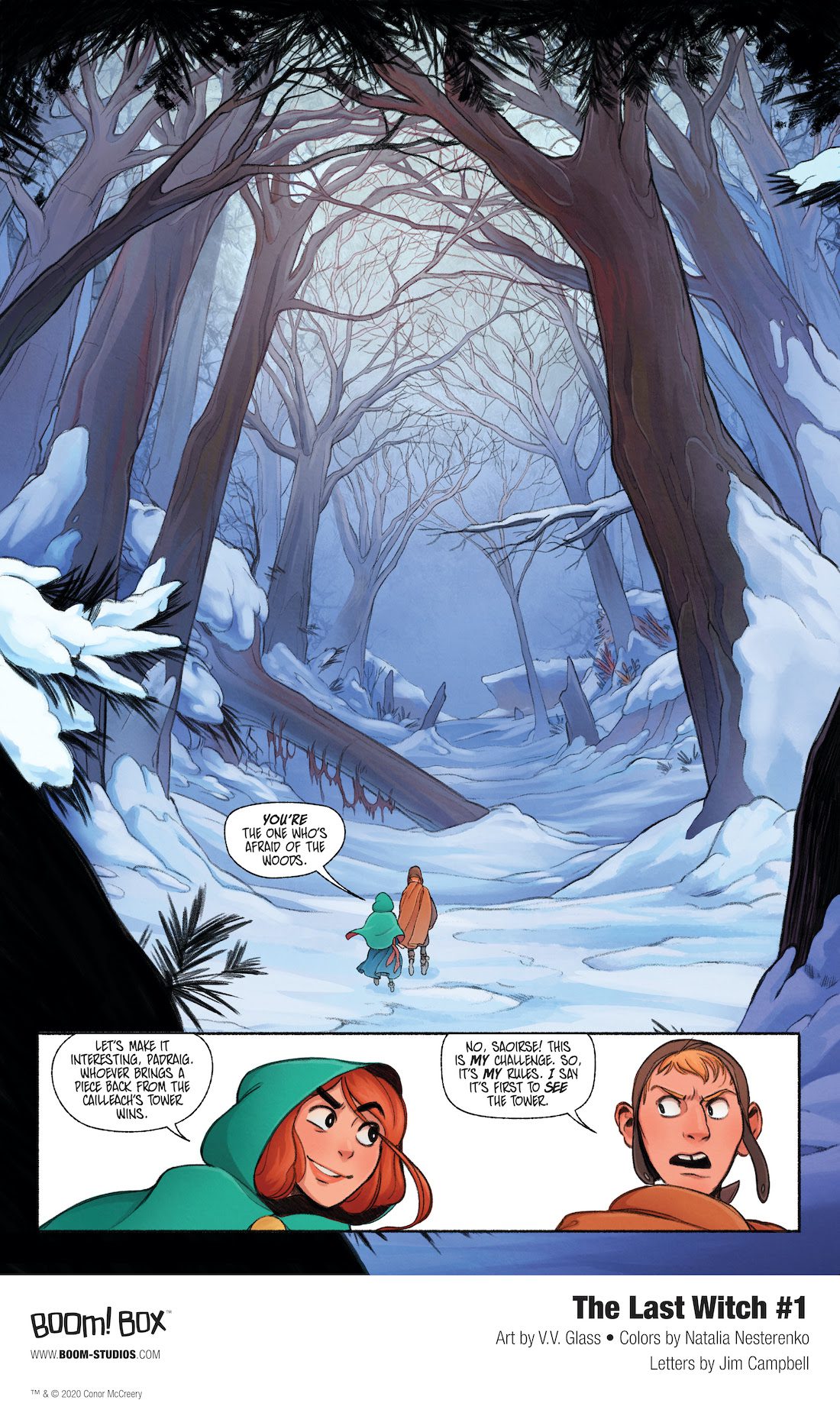 Your First Look at Dark Fantasy Adventure THE LAST WITCH #1 from BOOM ...