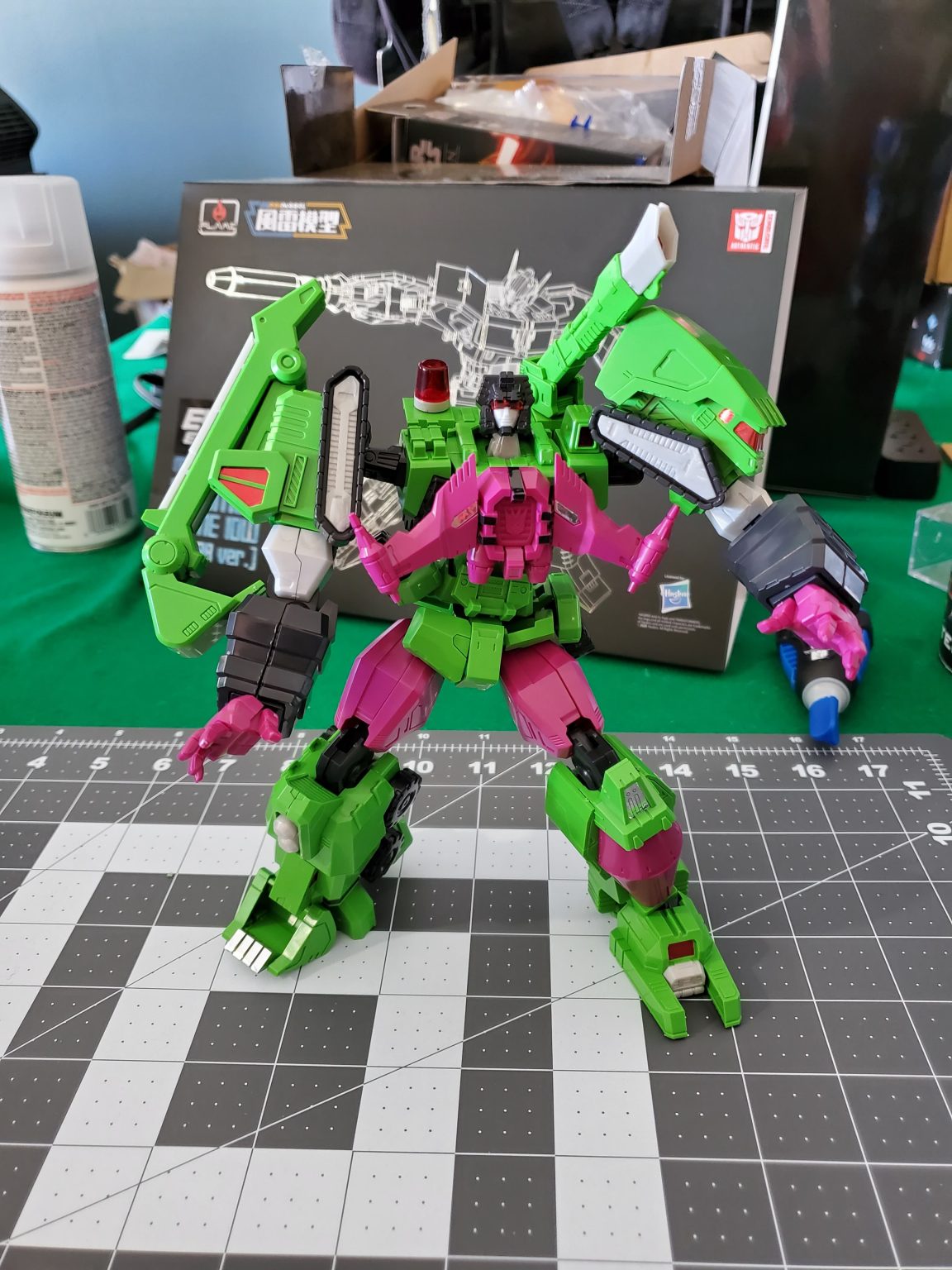 Model Kit Review: Transformers Furai Devastator