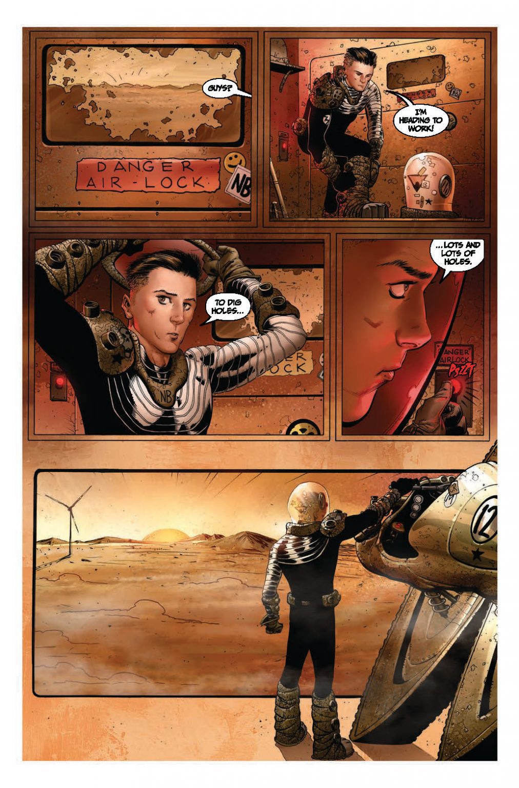 Scout Comics takes the tagline “Lost in Space” to all new levels with REDSHIFT.