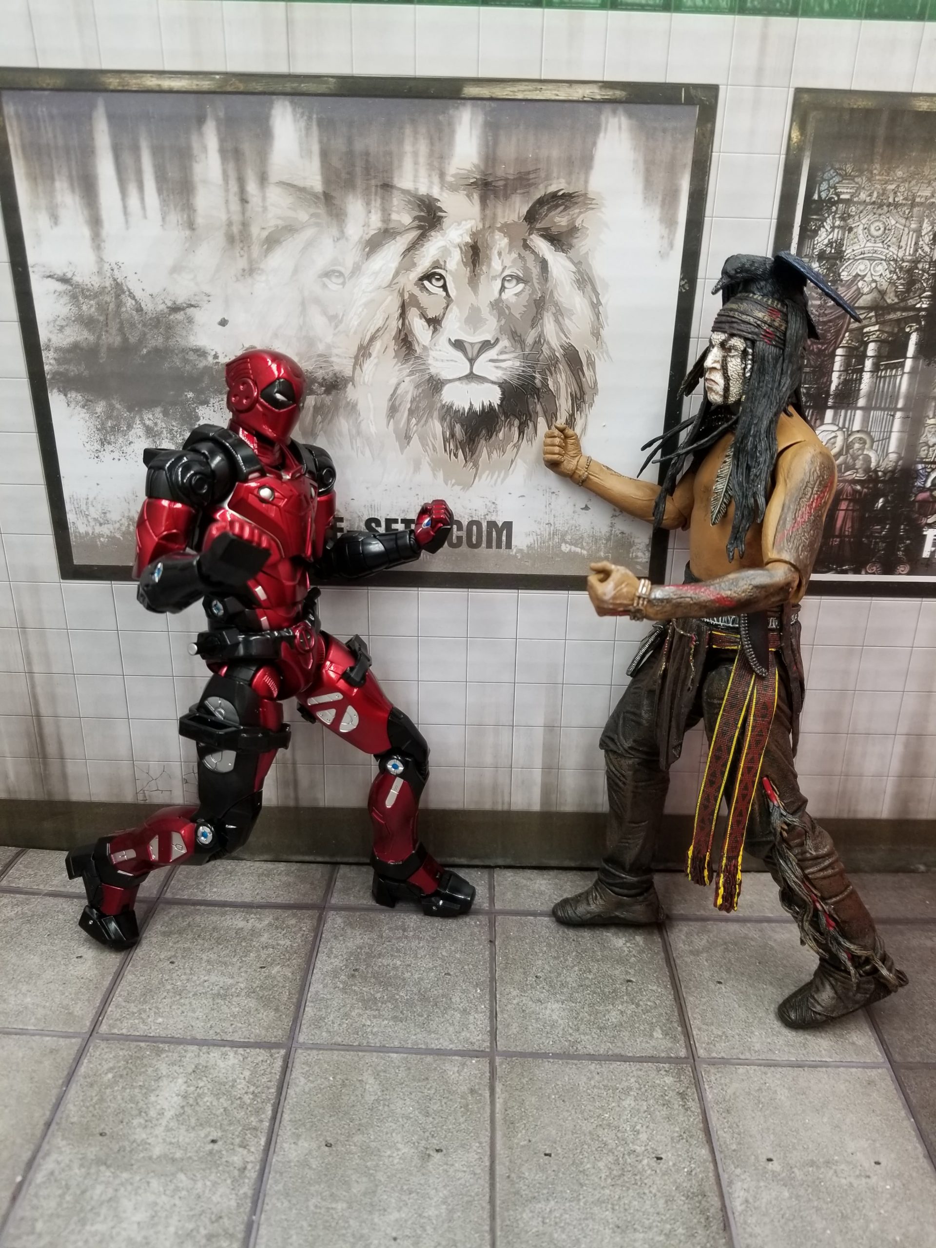 Fighting Armor Deadpool Review
