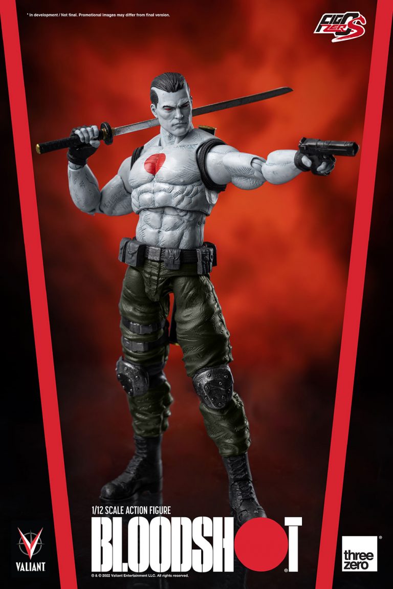 The Valiant – FigZero S 1/12 Bloodshot action figure from threezero ...