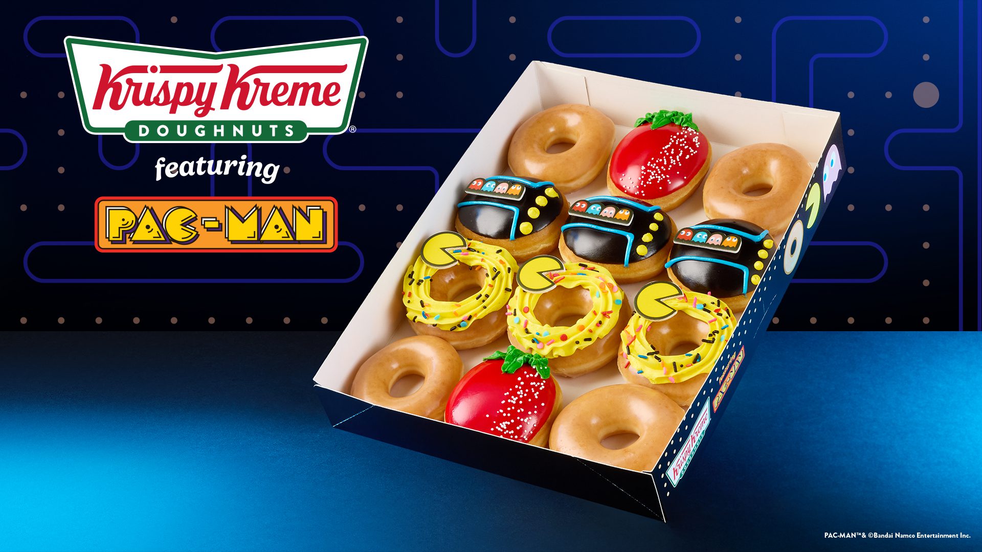 KRISPY KREME Celebrates PAC-MAN’s 45th Anniversary with A-maze-ing New ...